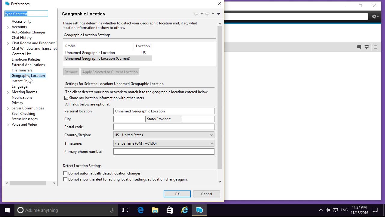 Sametime Emoticon Palette
