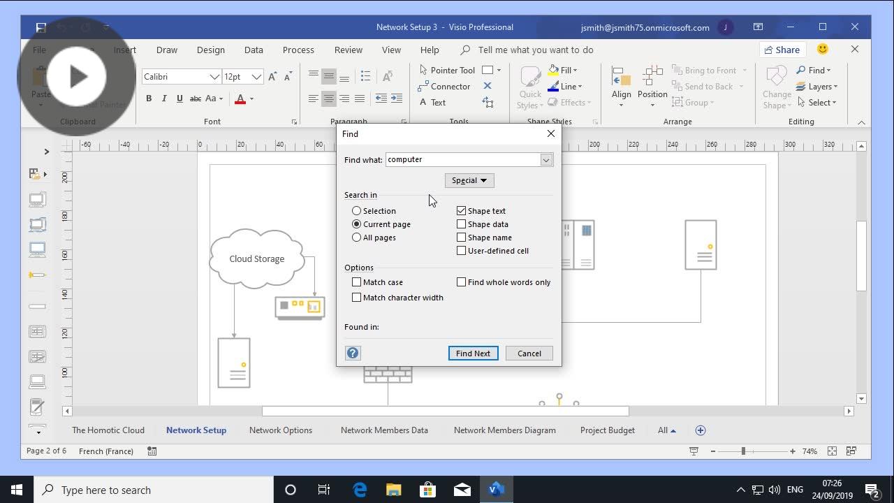 Inserting & Formatting Text in Visio Professional 2019 - Visio ...