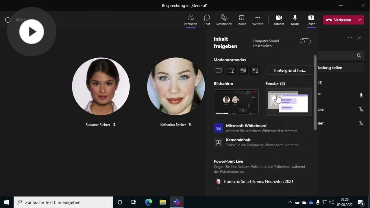 Erstellen und Verwalten von Besprechungen in Teams 2022 - Microsoft ...