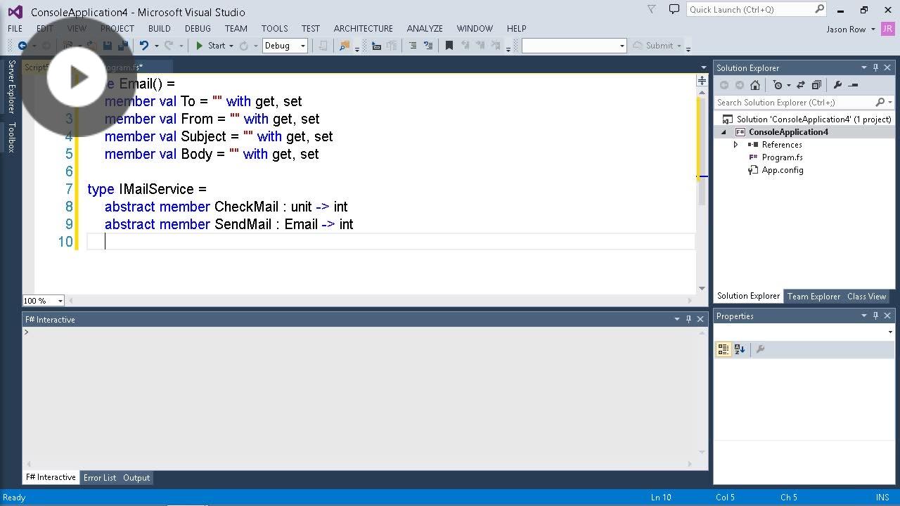 Interfaces, Inheritance, Classes, & Methods - Visual Studio 2015 ...