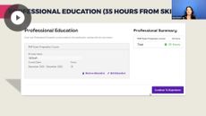 PMP Learner Kit Information & Attendance - Everyone - Skillsoft