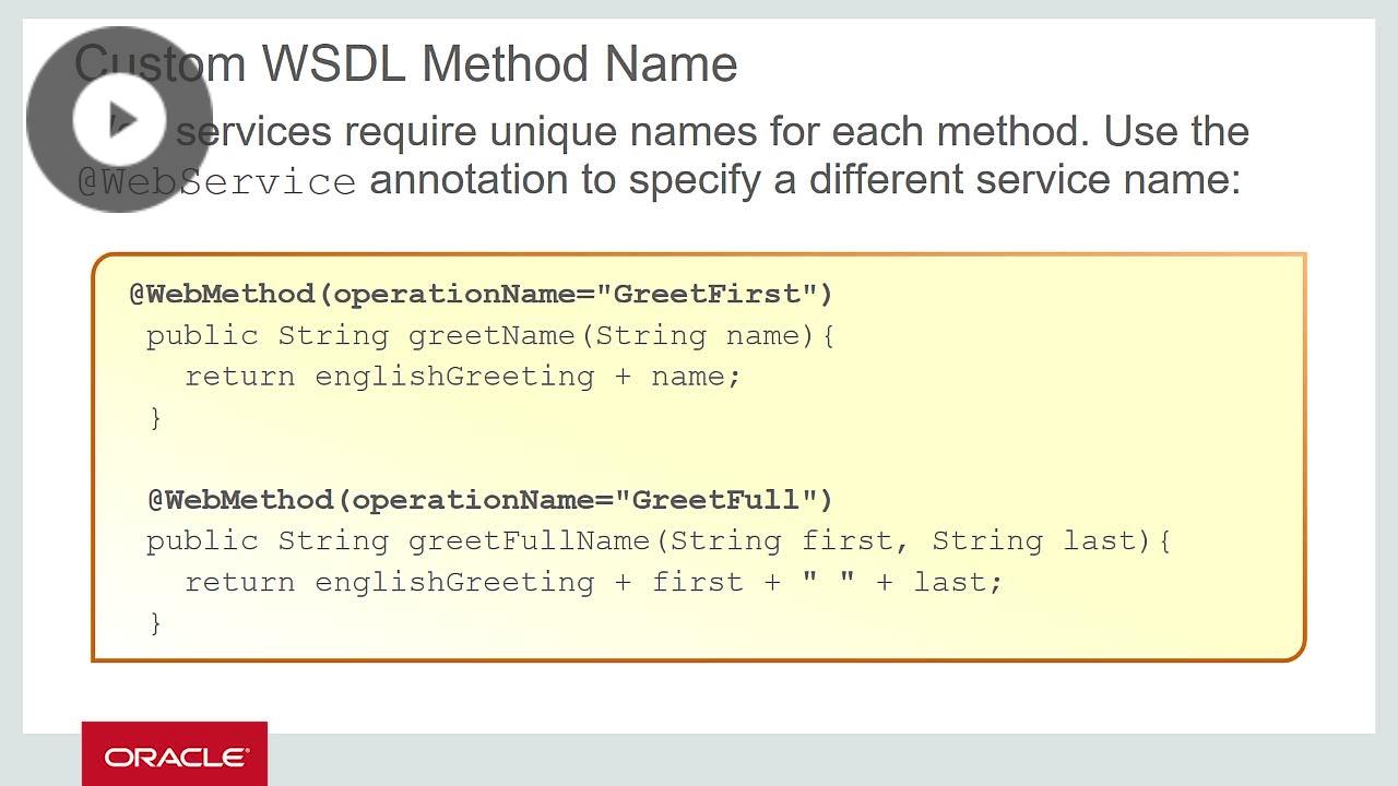 Back-end Apps: SOAP Web Services with JAX-WS - Java EE 7 - INTERMEDIATE ...