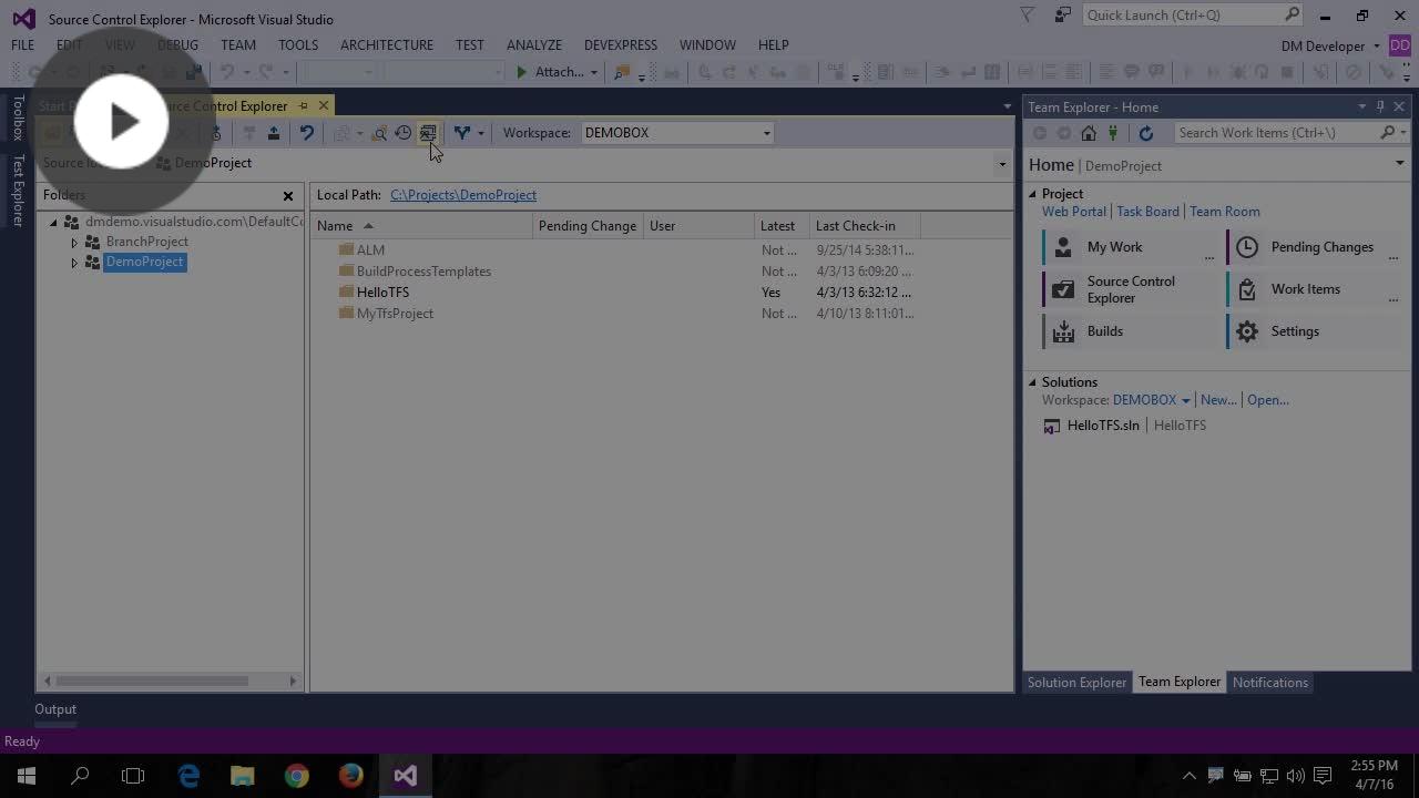 TFS Change History, Mapping, and Server Management - Team Foundation ...