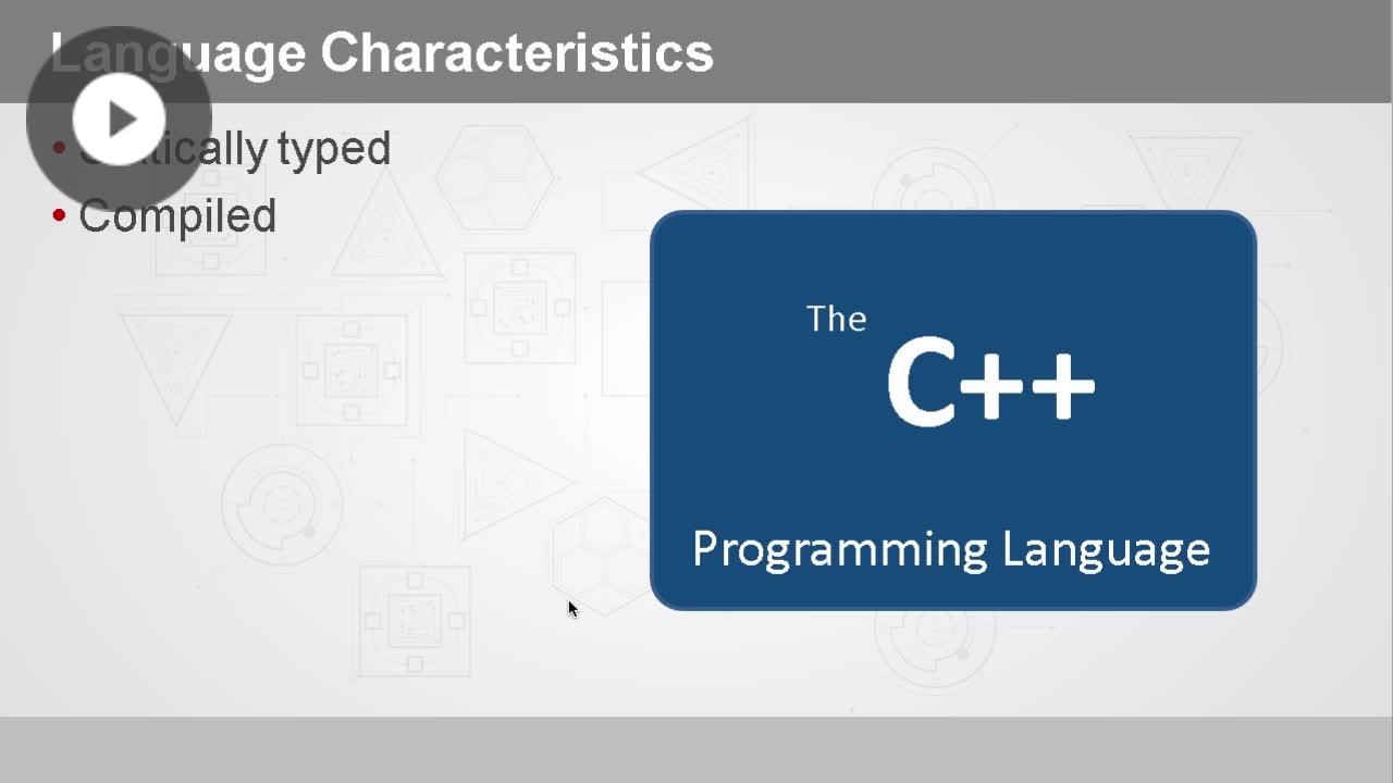 Fundamentals of C++ Programming - C++ 14 - BEGINNER - Skillsoft