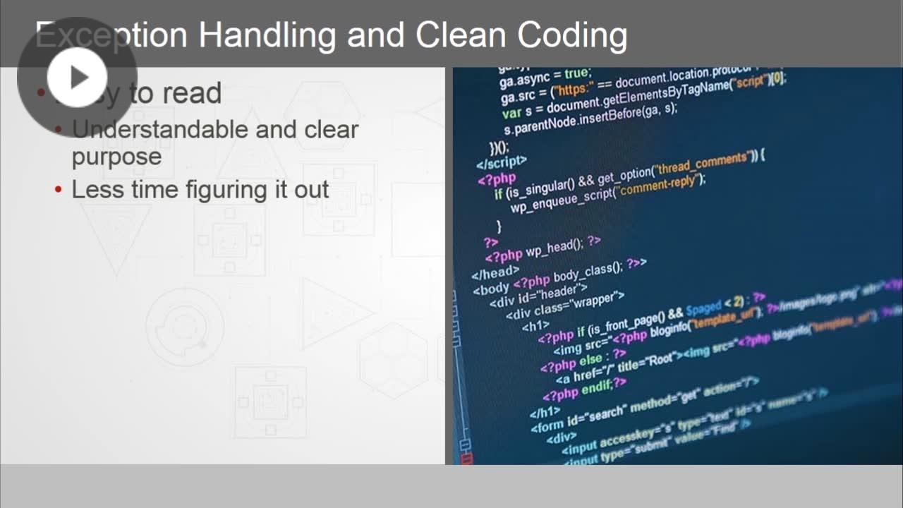 Clean Coding Techniques: Functions, Type Checking, Error Handling ...