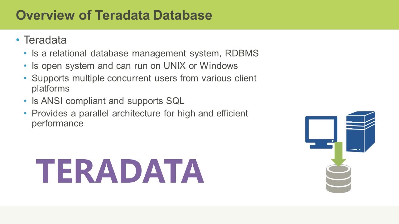 Teradata Enterprise Data Warehouse