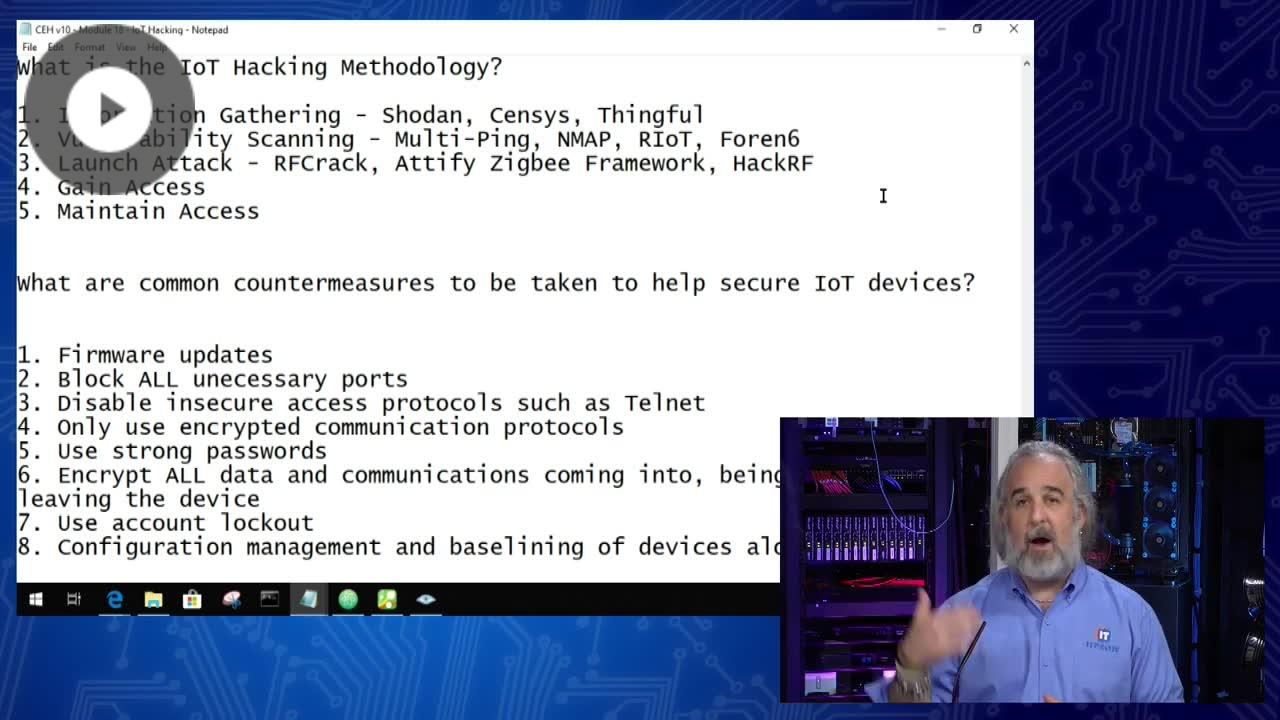 Ethical Hacker: IoT Hacking & Countermeasures - Ethical Hacker 10 ...