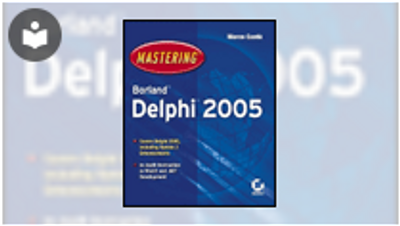 Mastering Borland Delphi 2005 Book - EVERYONE - Skillsoft