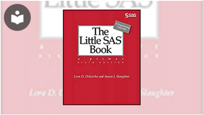 The Little SAS Book: A Primer, Sixth Edition Book - EVERYONE - Skillsoft
