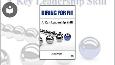 Hiring for Fit: A Key Leadership Skill Book - EVERYONE - Skillsoft