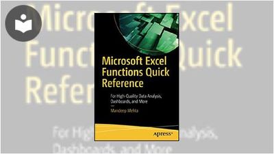 Microsoft Excel Functions Quick Reference: For High-Quality Data ...