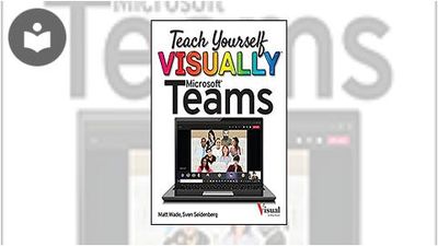 Teach Yourself VISUALLY Microsoft Teams Book - EVERYONE - Skillsoft