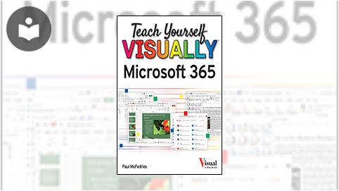 Teach Yourself VISUALLY Microsoft 365 Book - Skillsoft