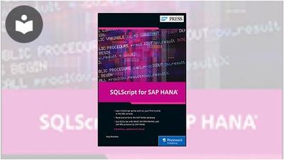 SQLScript for SAP HANA, Second Edition Book - EVERYONE - Skillsoft