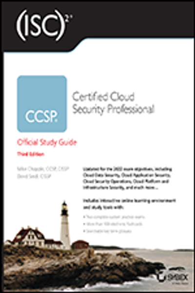 (ISC)2 CCSP Certified Cloud Security Professional: Official Study Guide, Third Edition Book ...