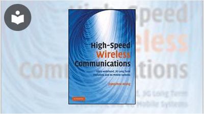 High-Speed Wireless Communications: Ultra-Wideband, 3G Long-Term ...